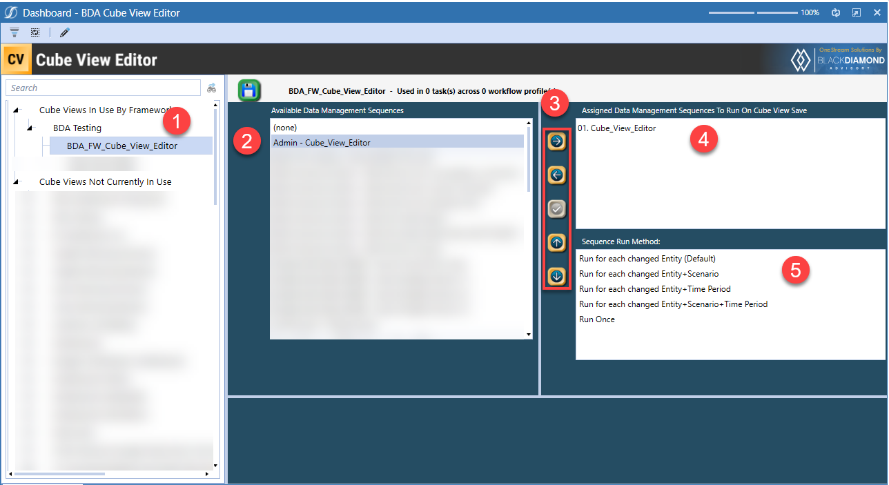 BDA Cube View Editor - Documentation